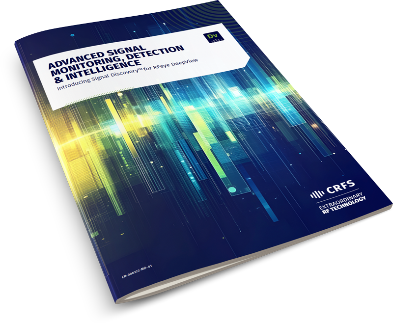 DeepView | RF Spectrum Analyzer software | CRFS