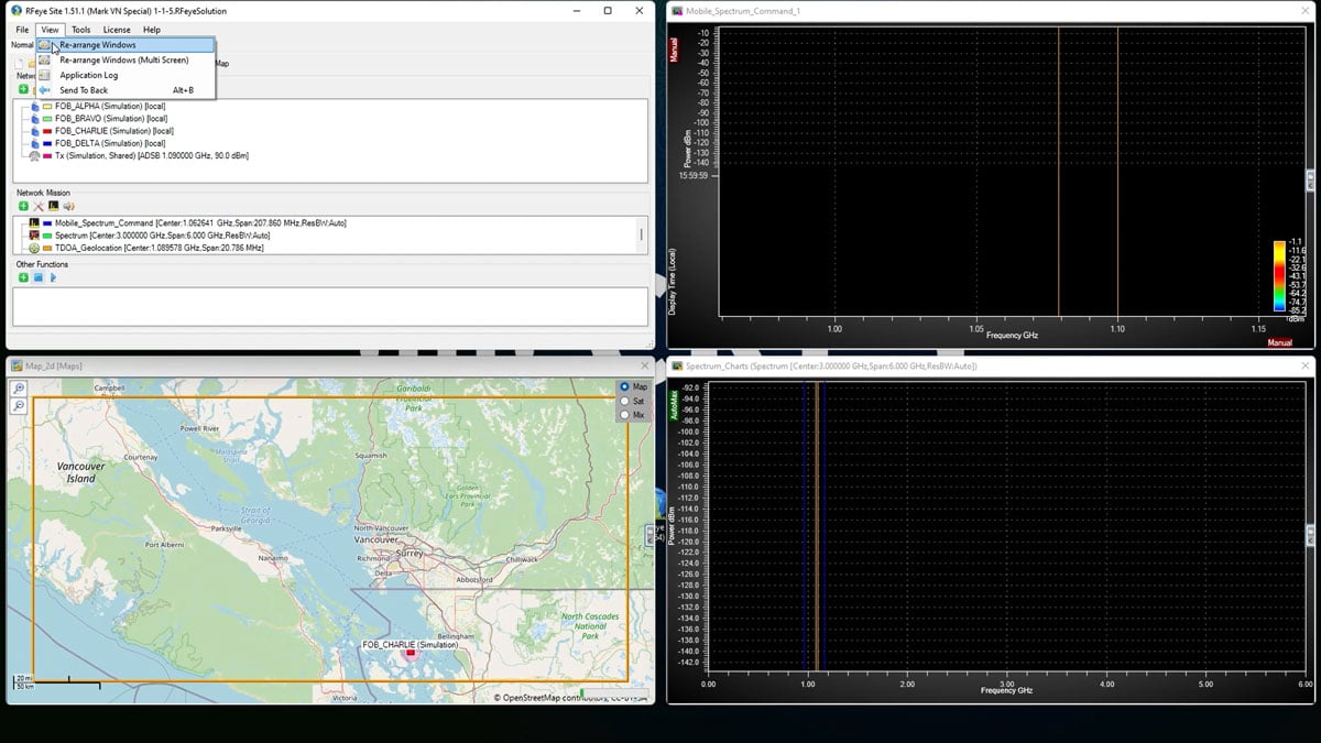 New usability improvements in RFeye Site 1.51 | CRFS