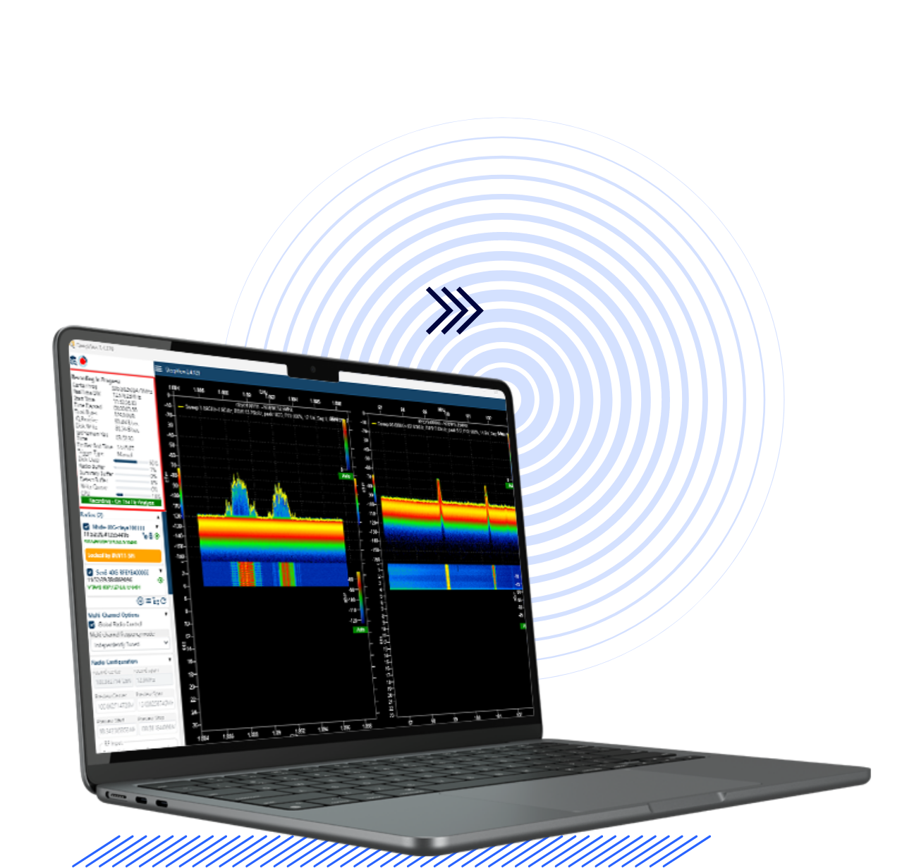 DeepView | RF Spectrum Analyzer software | CRFS