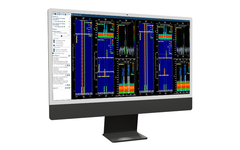 DeepView | RF Spectrum Analyzer software | CRFS