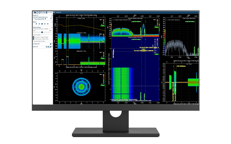 DeepView | RF Spectrum Analyzer software | CRFS